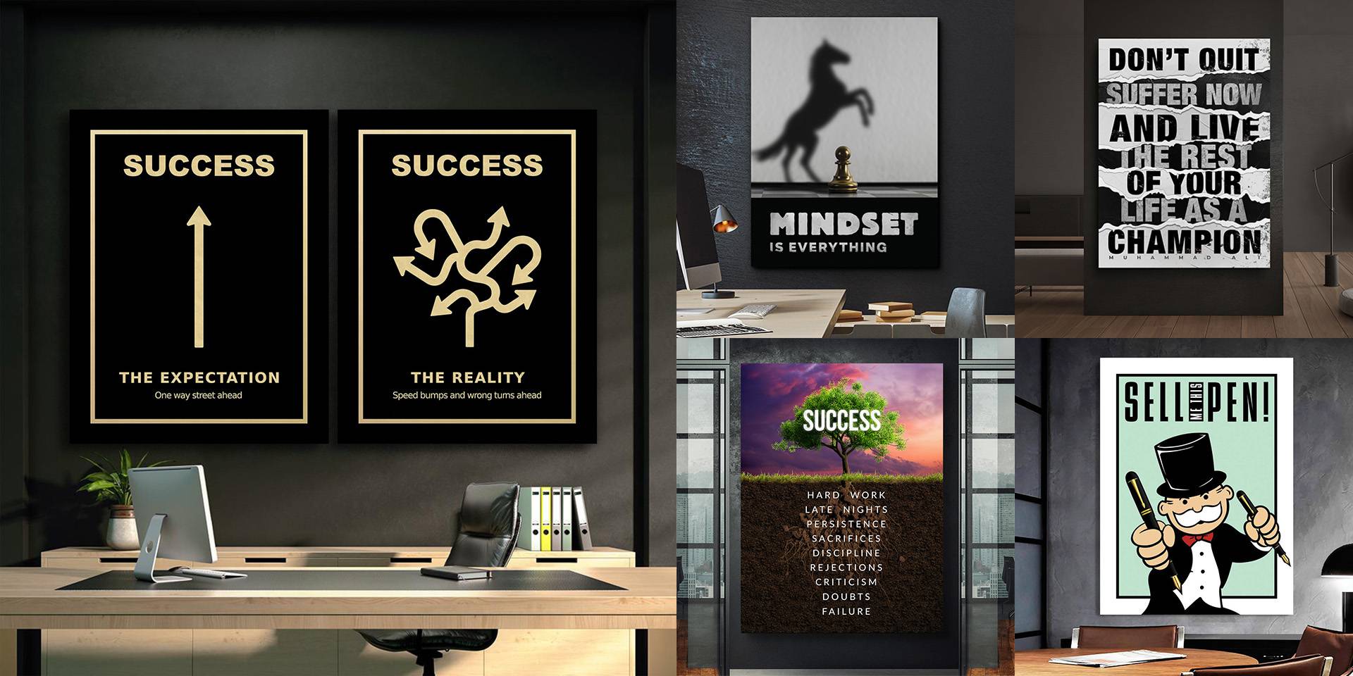 Ai nevoie de inspiraţie? Alege un tablou motivaţional! · Tablofy.ro